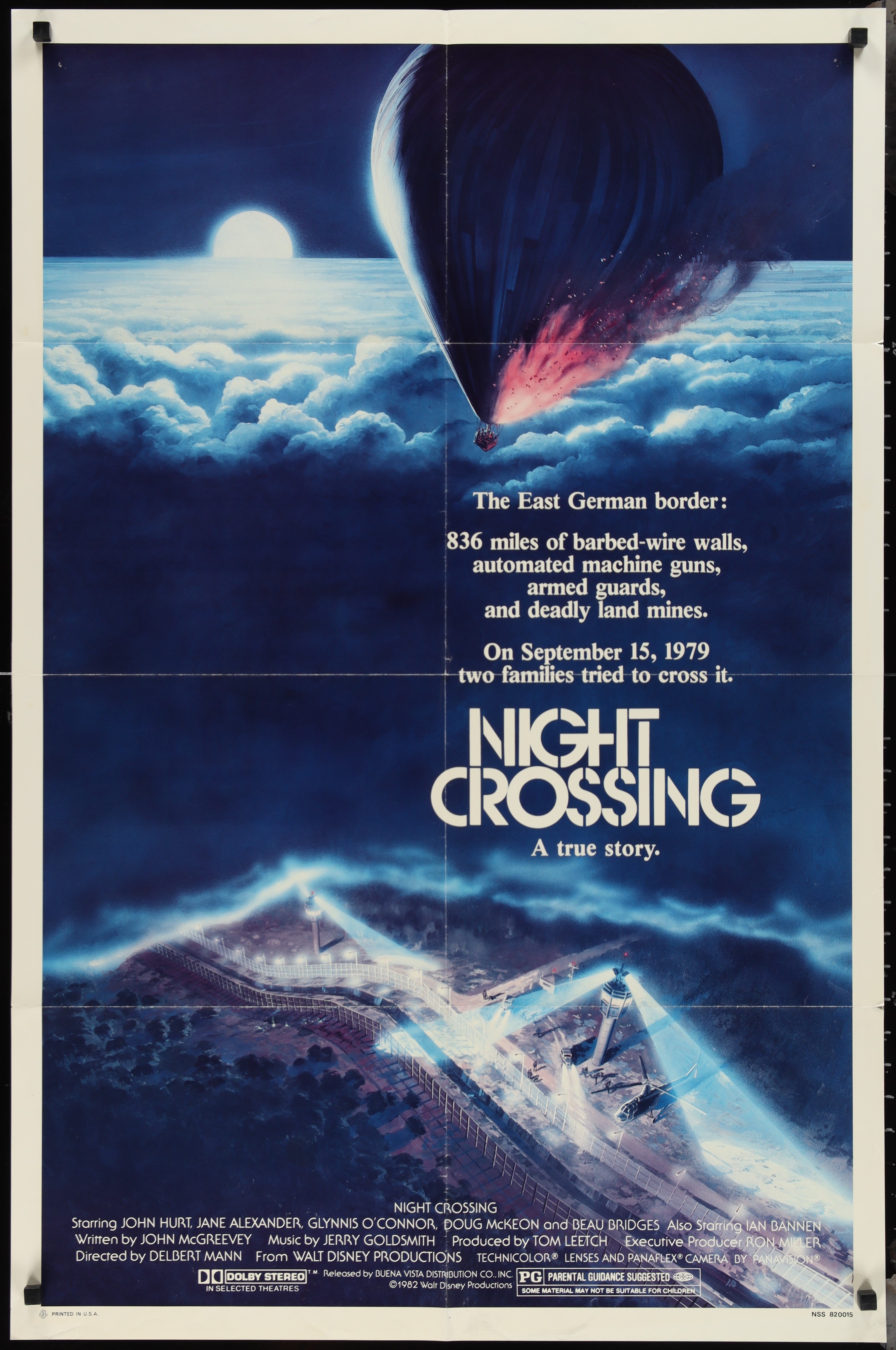 Night Crossing (1982) Original US One Sheet Movie Poster – Steelbook Life
