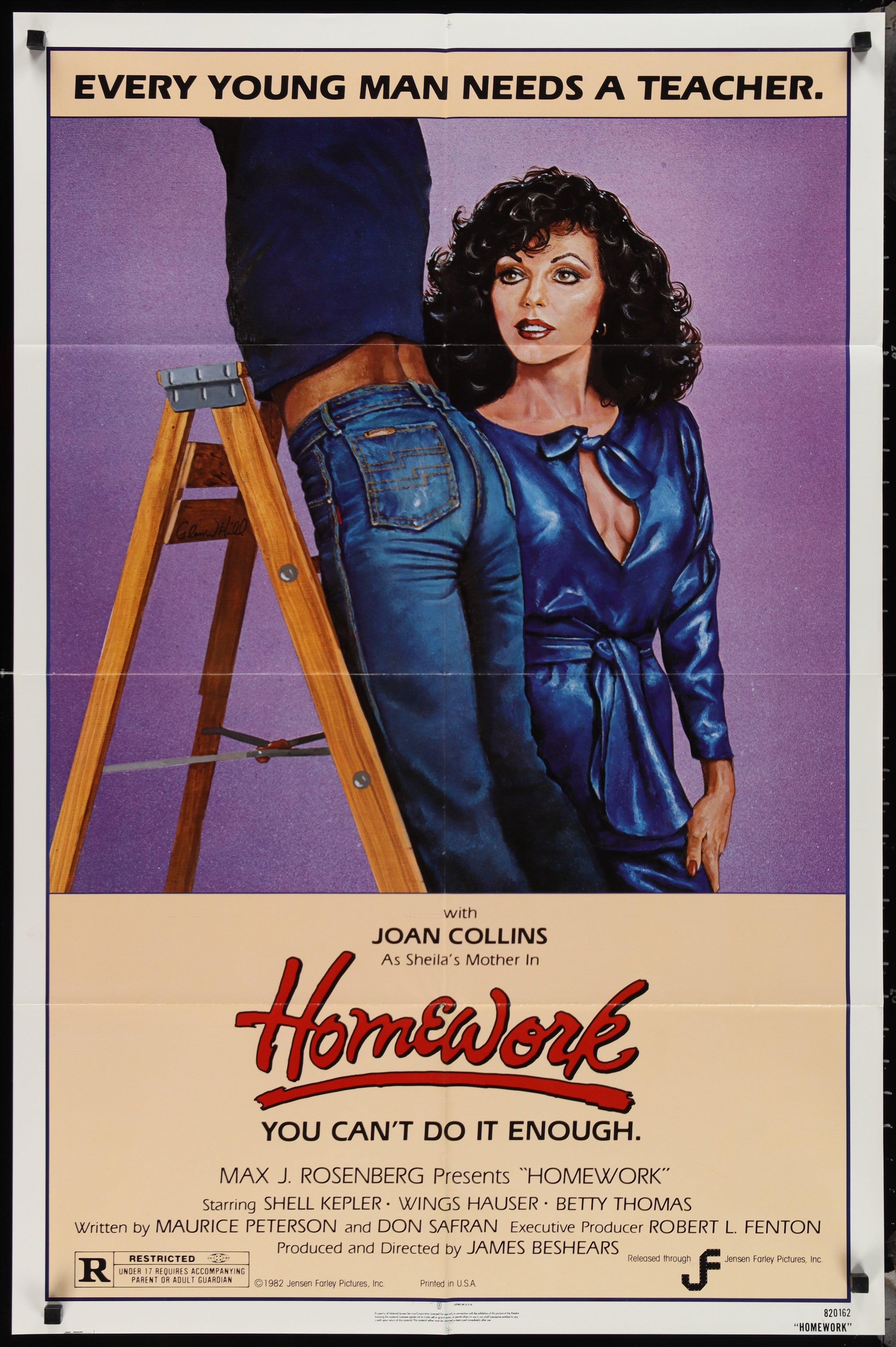 Homework (1982) Original US One Sheet Movie Poster – Steelbook Life