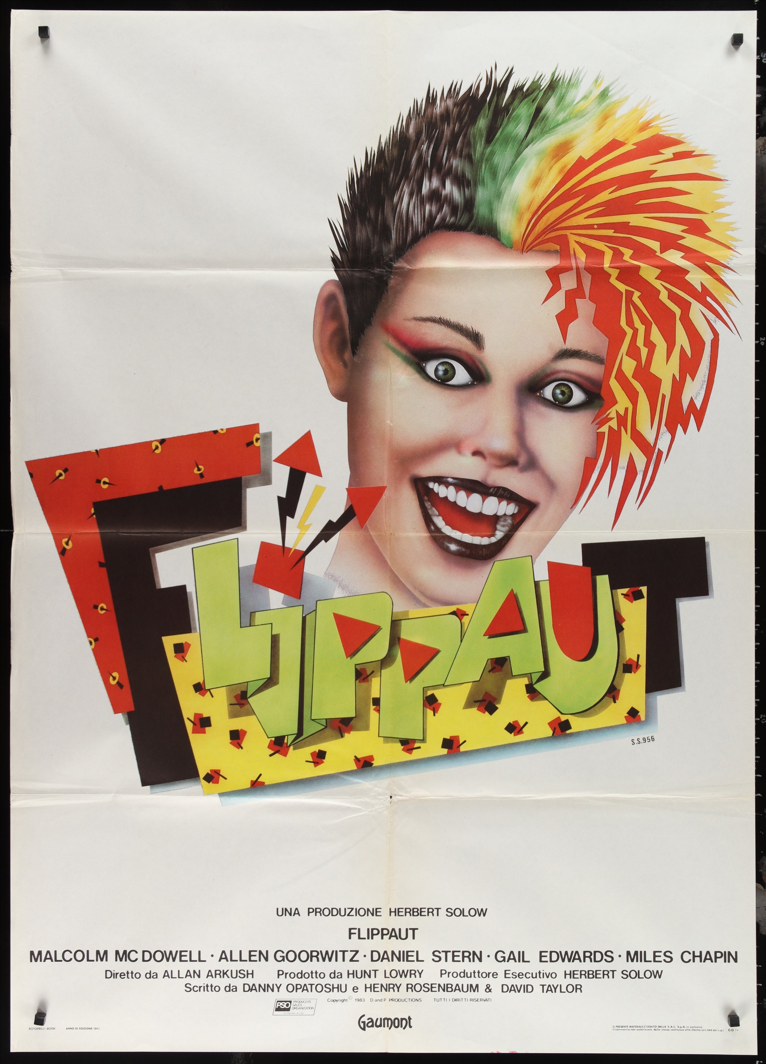 Get Crazy (1983) Original Italian One Panel Movie Poster – Steelbook Life