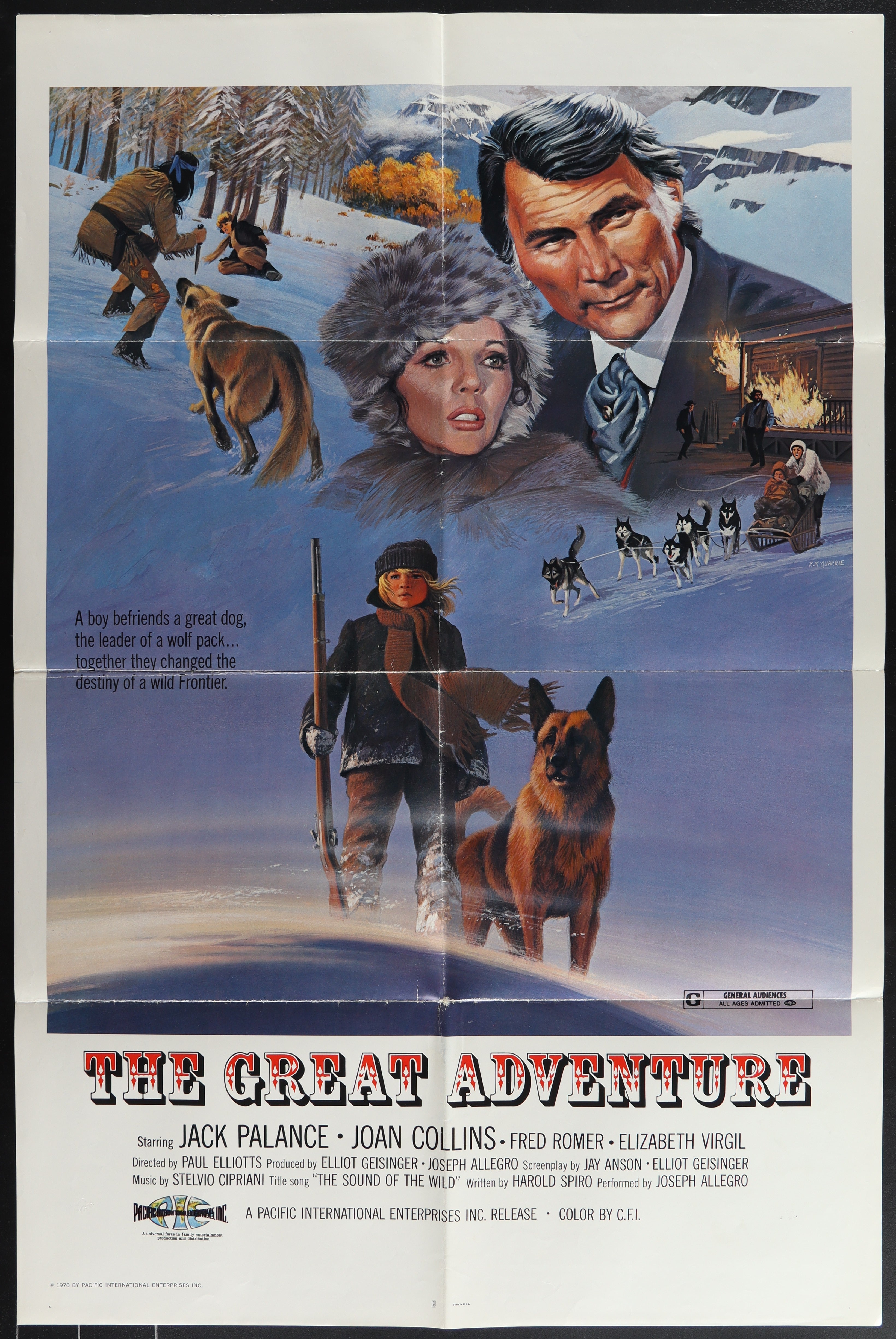 The Great Adventure (1975) Original US One Sheet Movie Poster ...