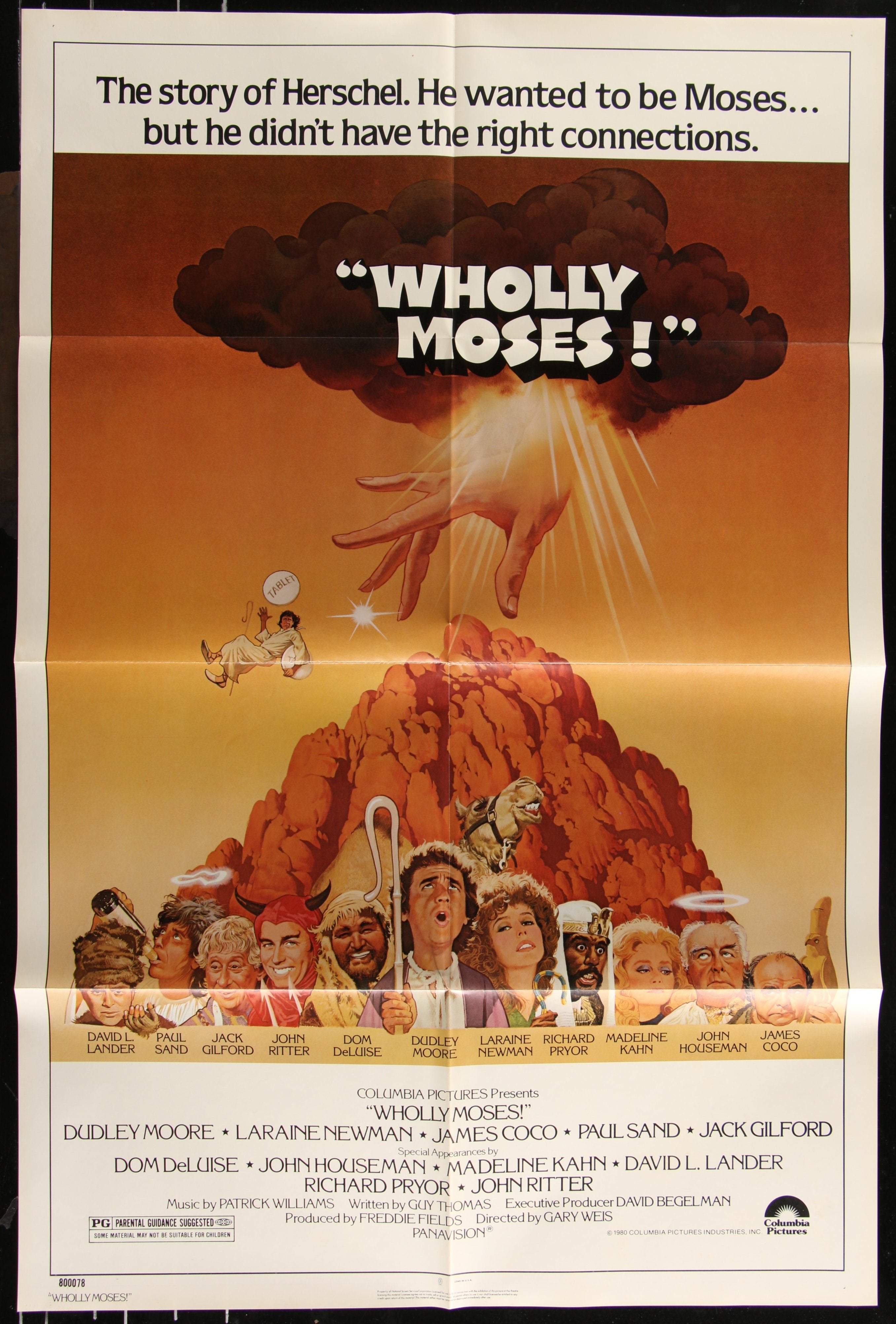 Wholly Moses (1980) Original US One Sheet Movie Poster – Steelbook Life