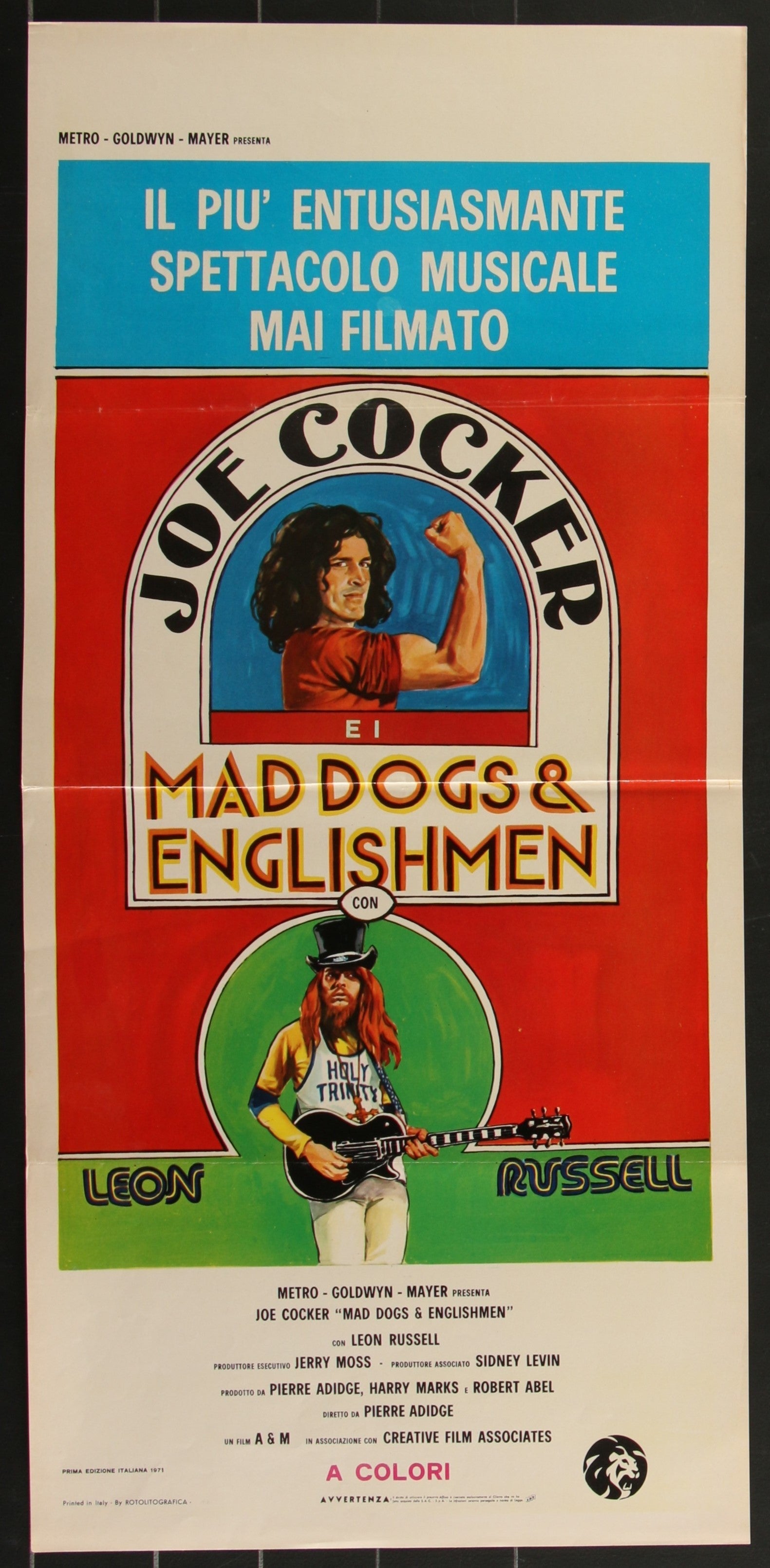 Mad Dogs And Englishmen (1971) Original Italian Locandina Movie Poster ...