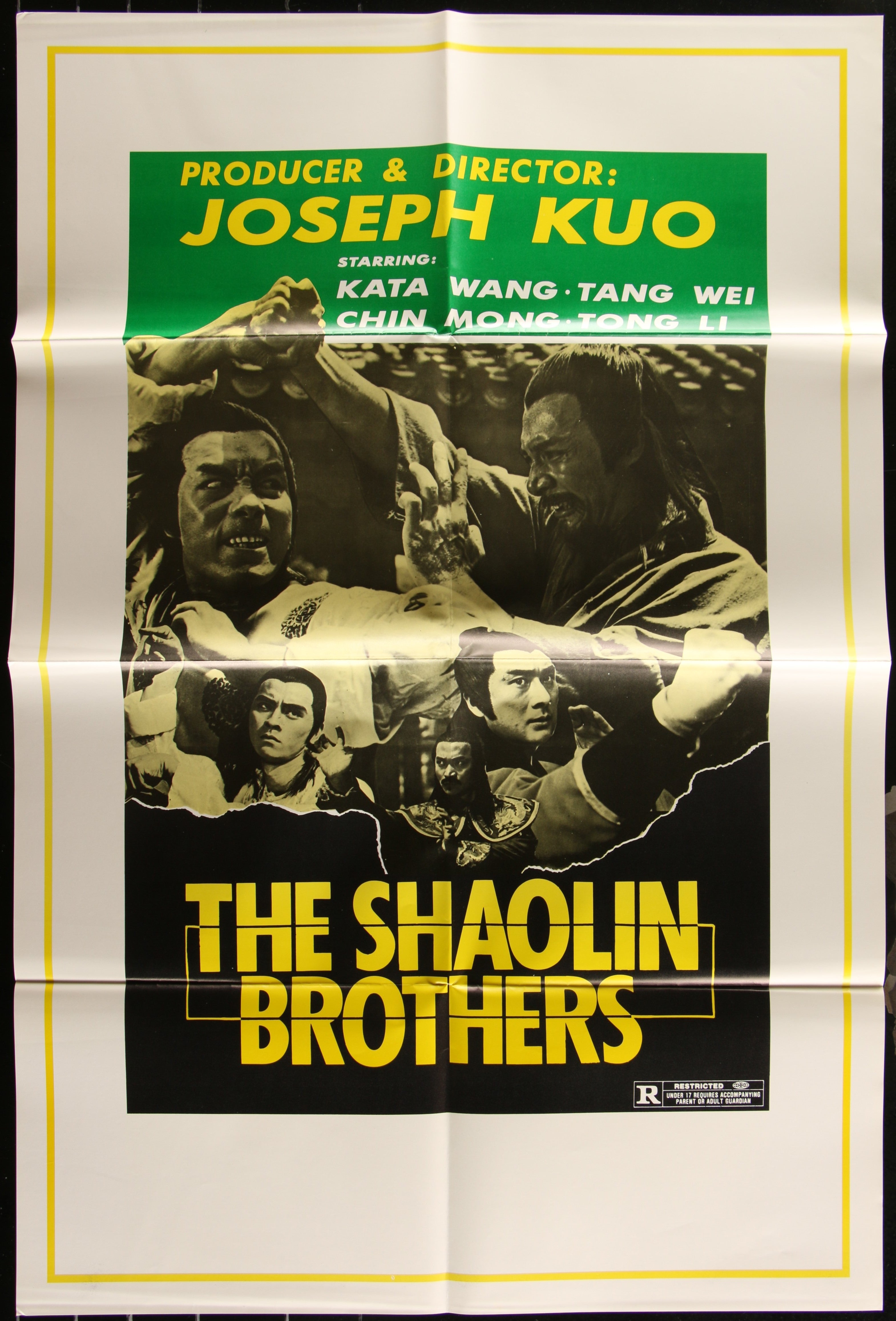 Shaolin Brothers (1977) Original US One Sheet Movie Poster – Steelbook Life