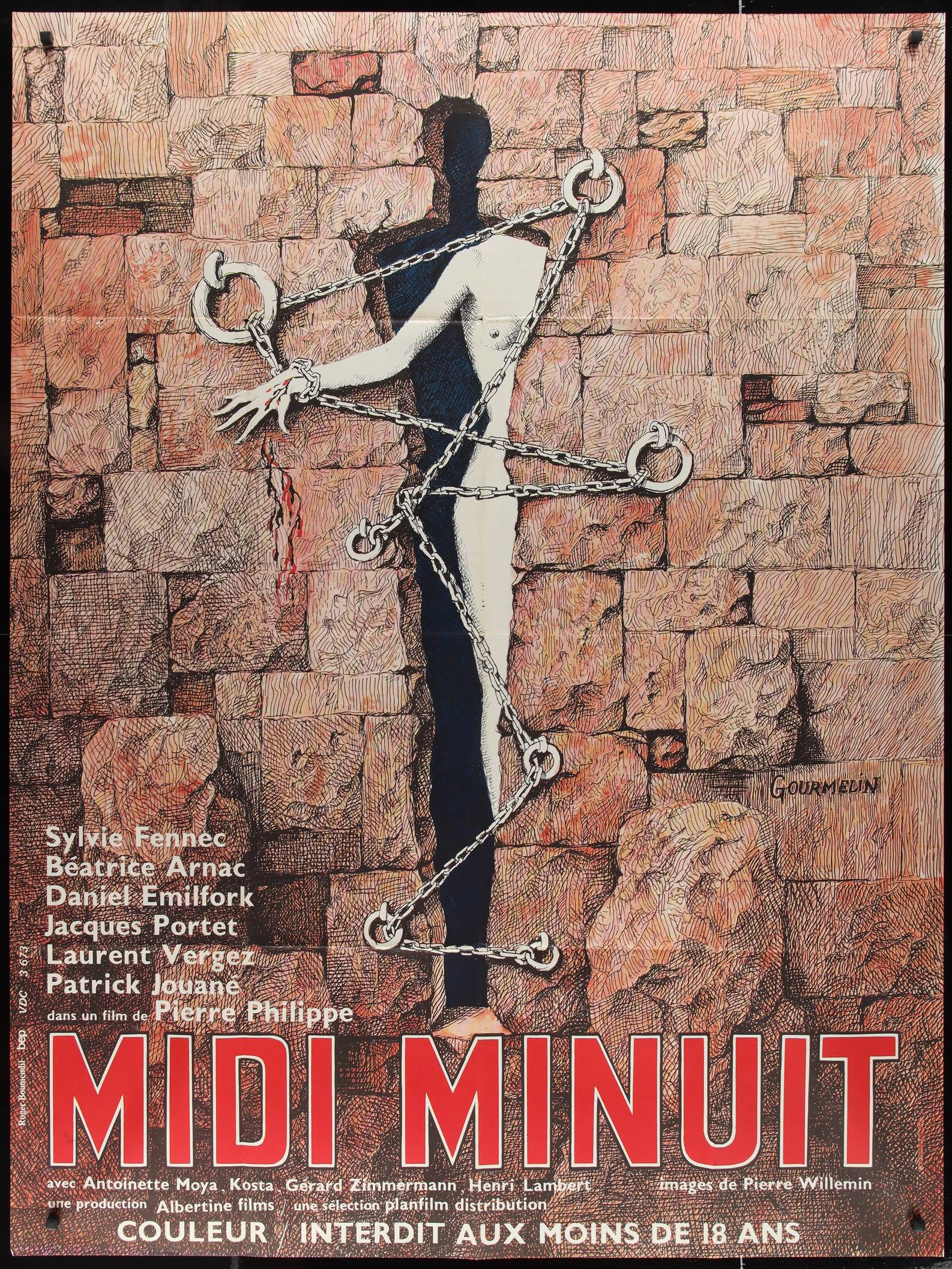 Midi Minuit (1970) Original French Grande Movie Poster – Steelbook Life