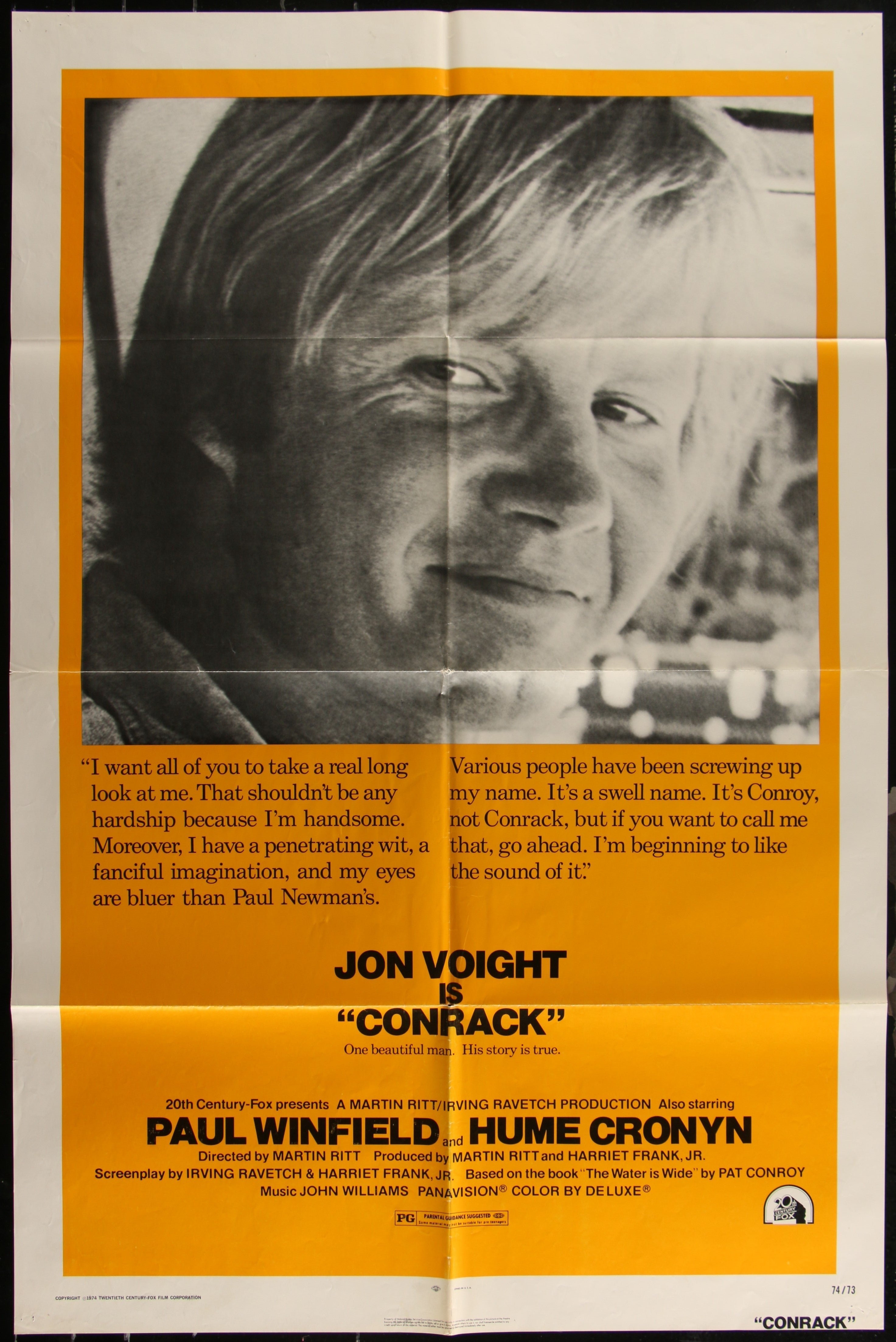 Conrack (1974) Original US One Sheet Movie Poster – Steelbook Life