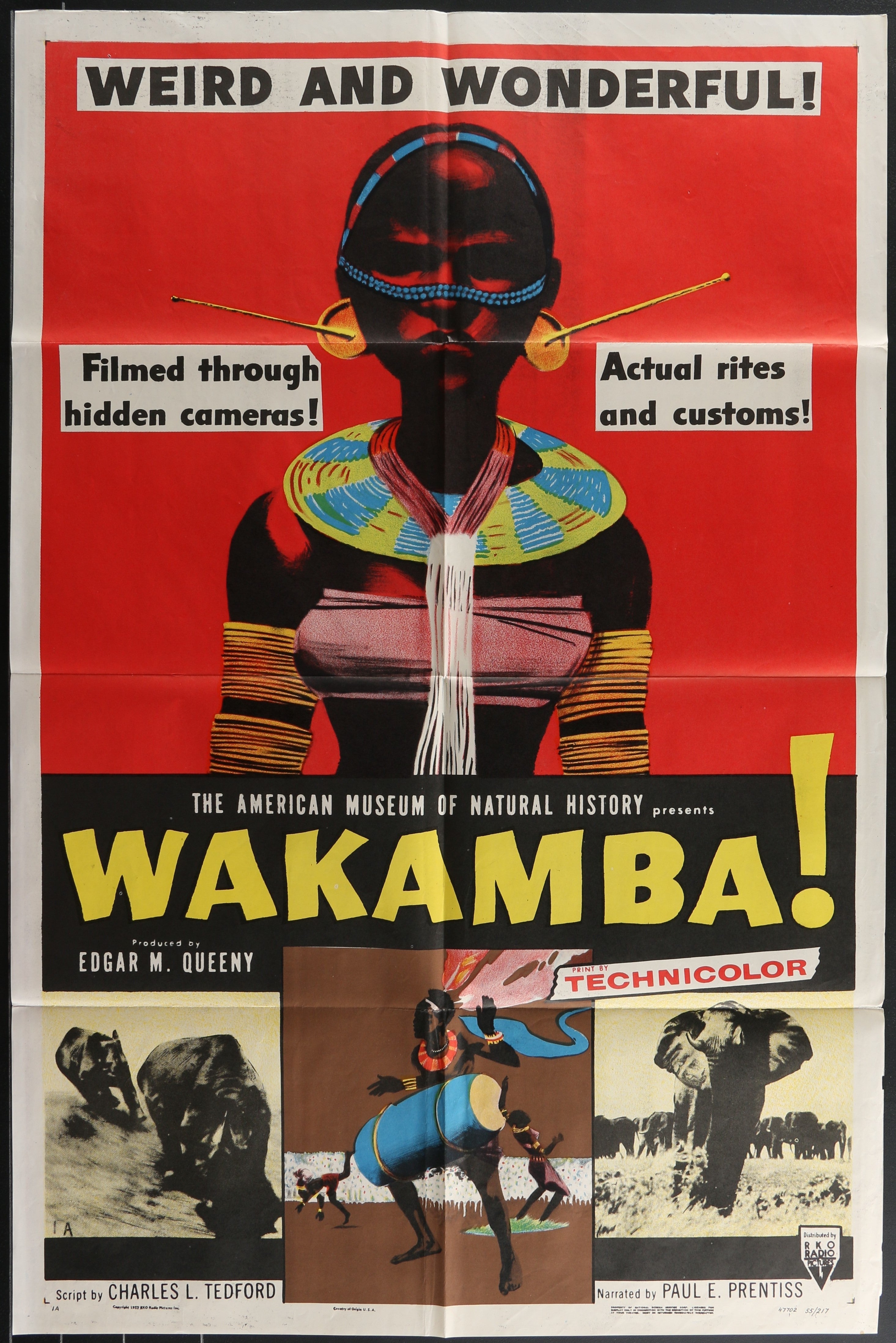 Wakamba (1955) Original US One Sheet Movie Poster – Steelbook Life