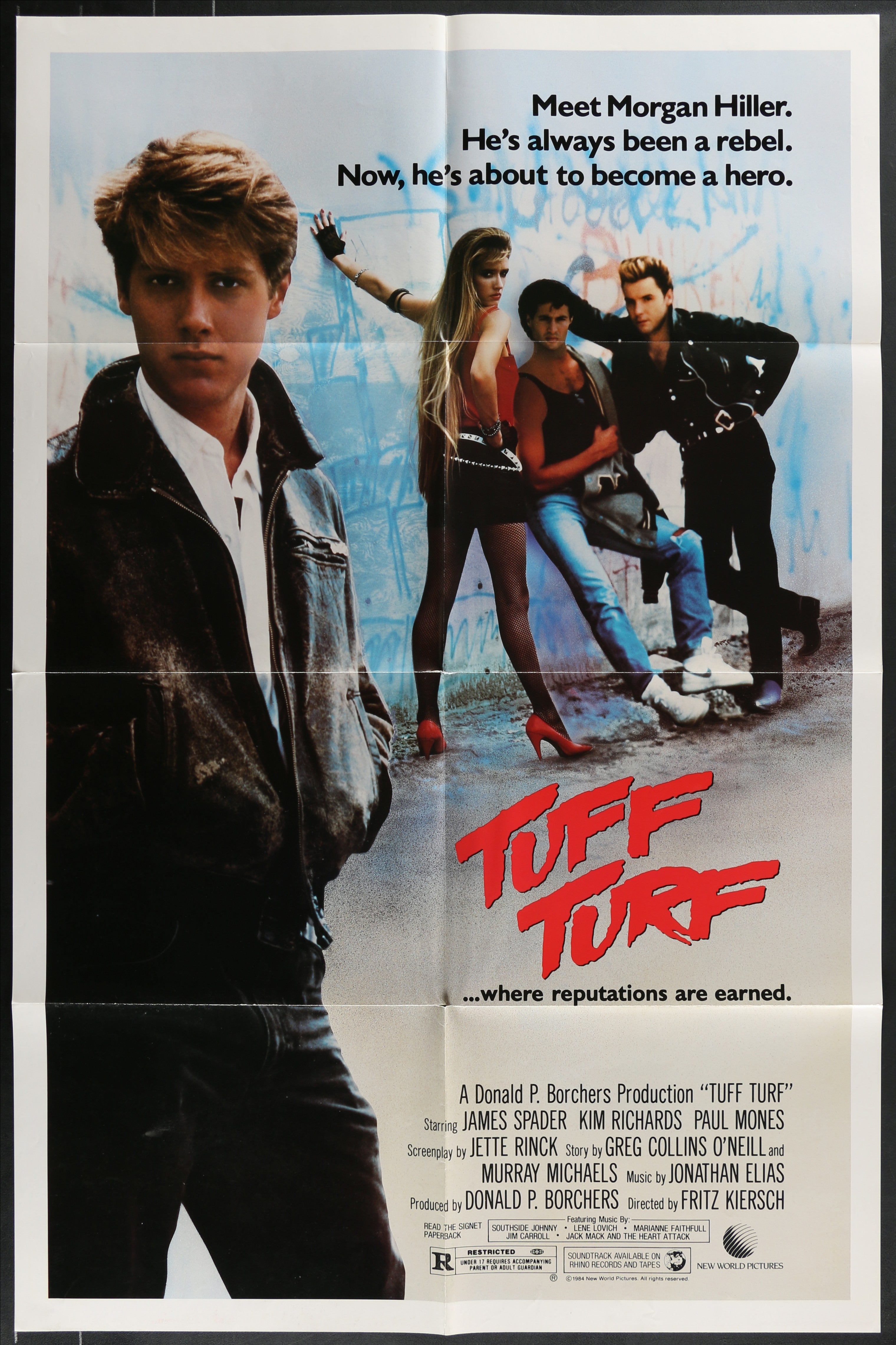 Tuff Turf (1985) Original US One Sheet Movie Poster – Steelbook Life
