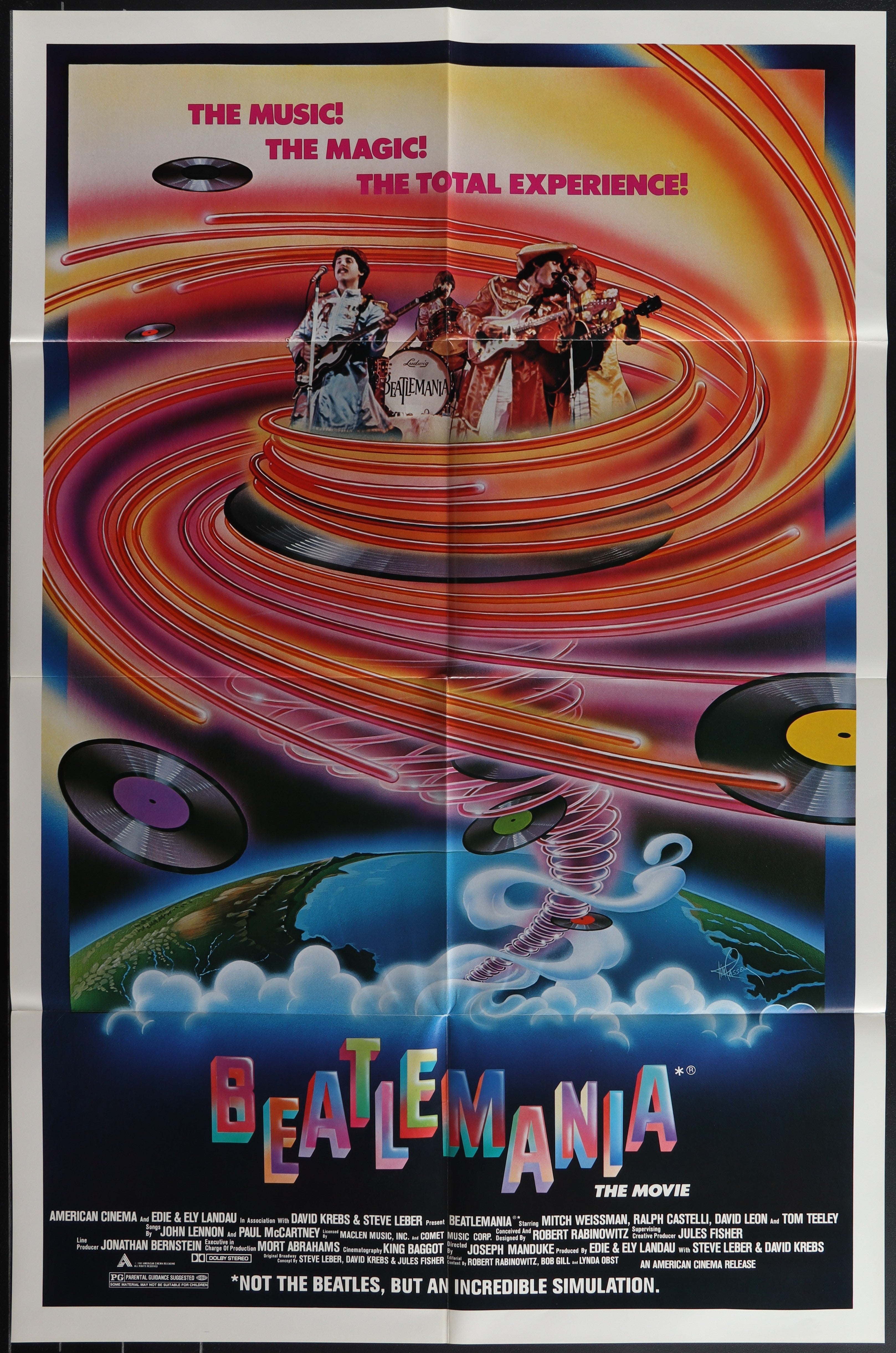 Beatlemania (1981) Original US One Sheet Movie Poster – Steelbook Life