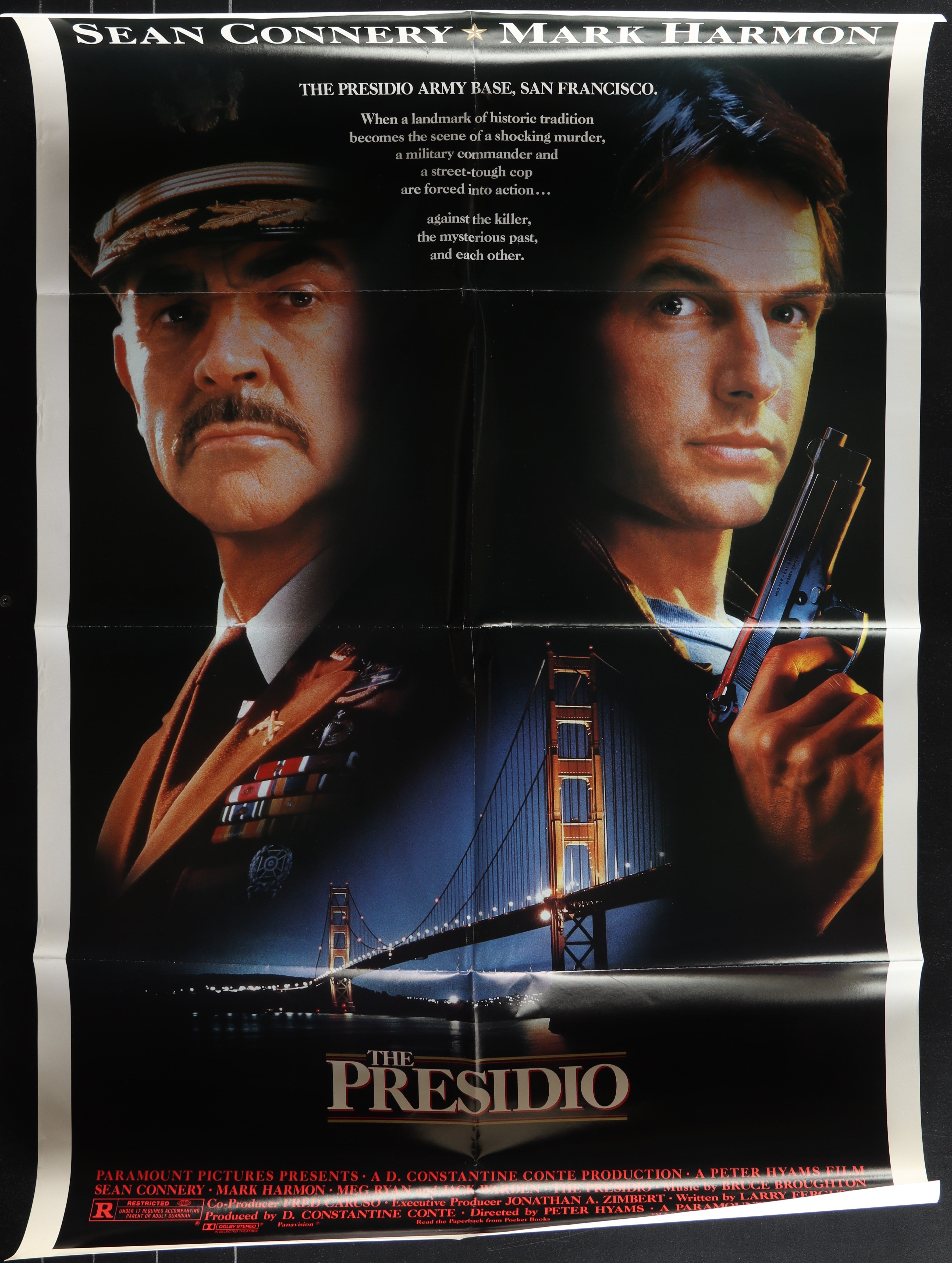 The Presidio (1988) Original US One Sheet Movie Poster – Steelbook Life