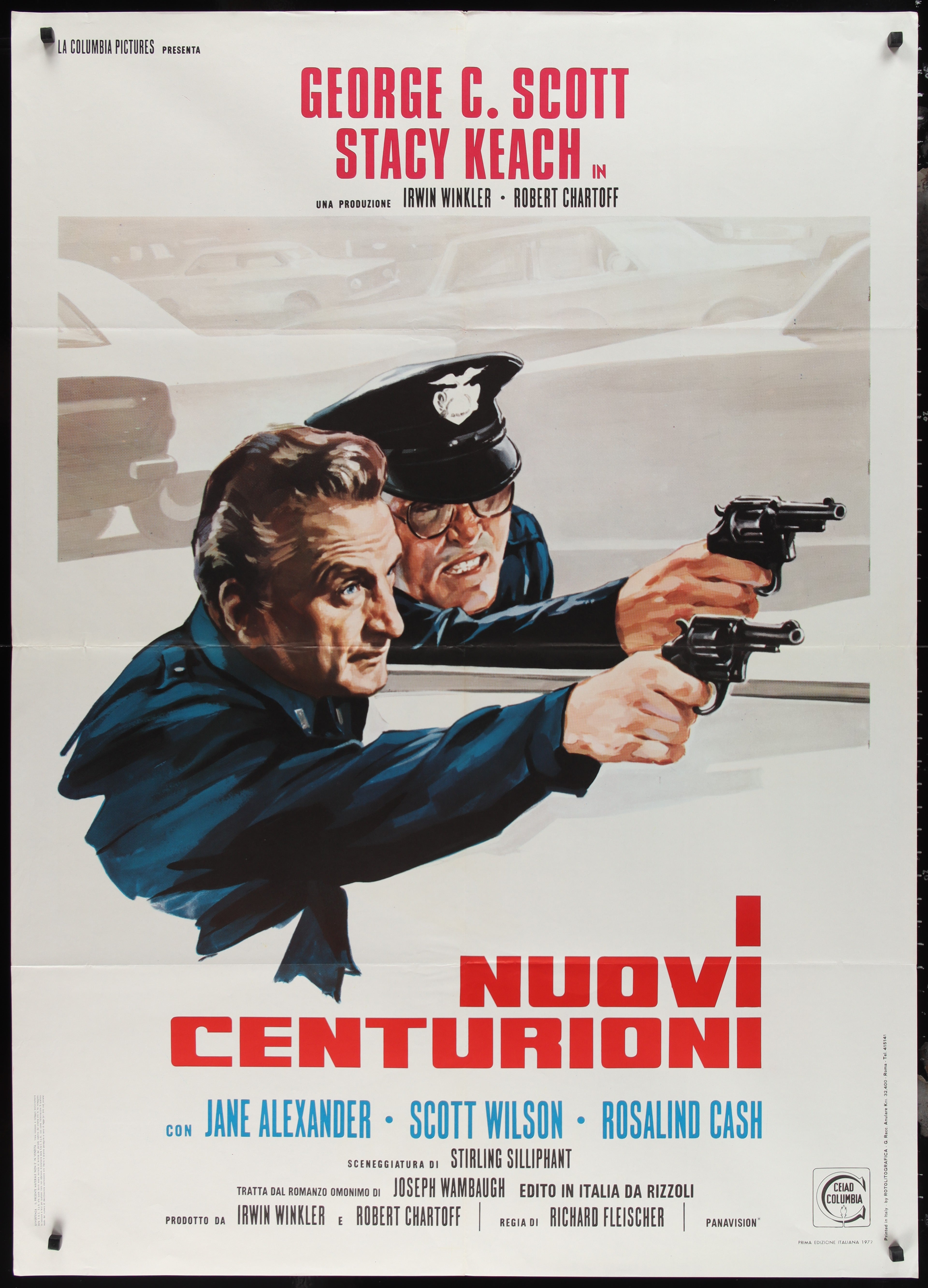 The New Centurions (1972) Original Italian One Panel Movie Poster ...
