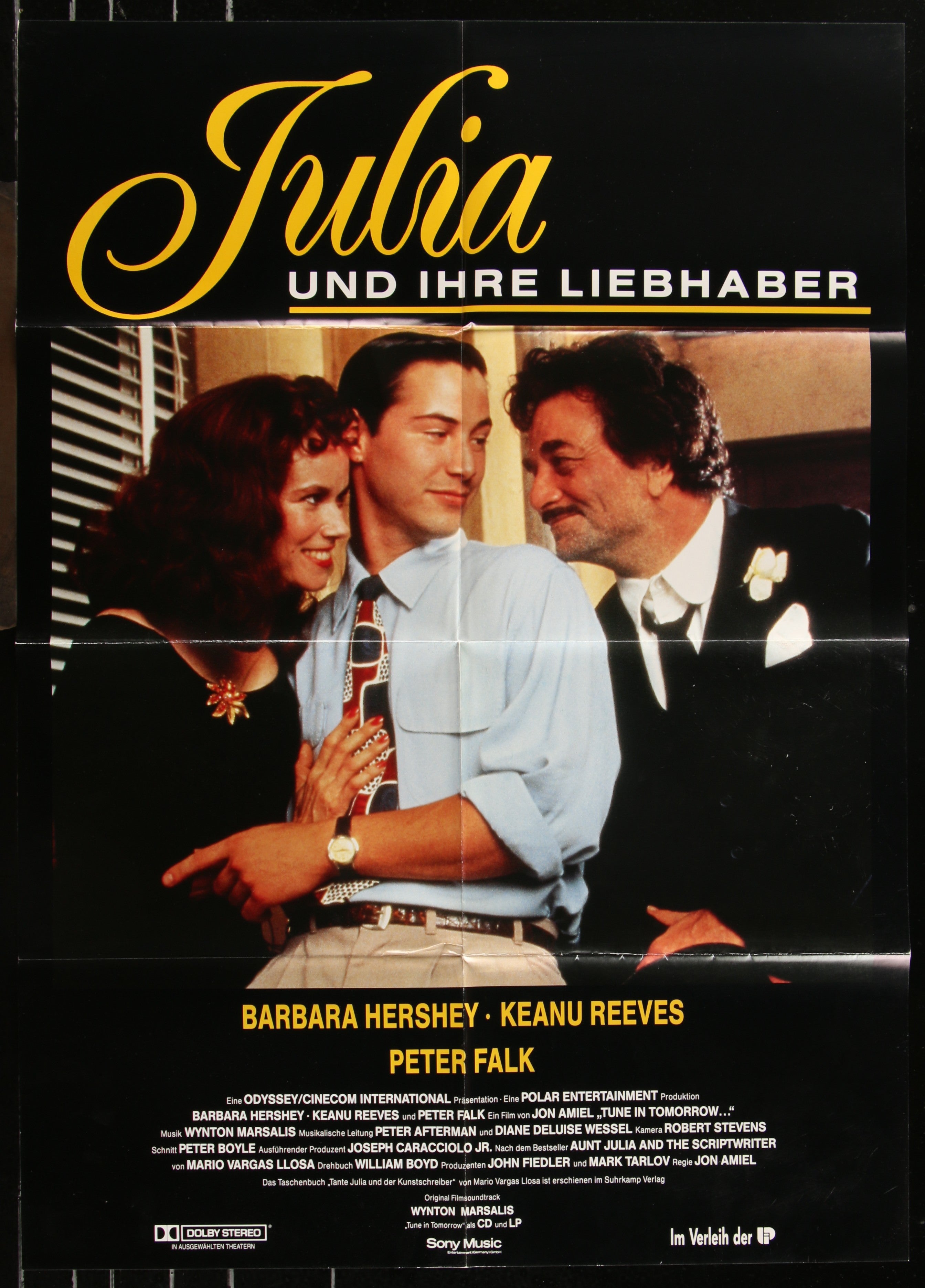 Tune In Tomorrow... (1990) Original German A1 Movie Poster – Steelbook Life