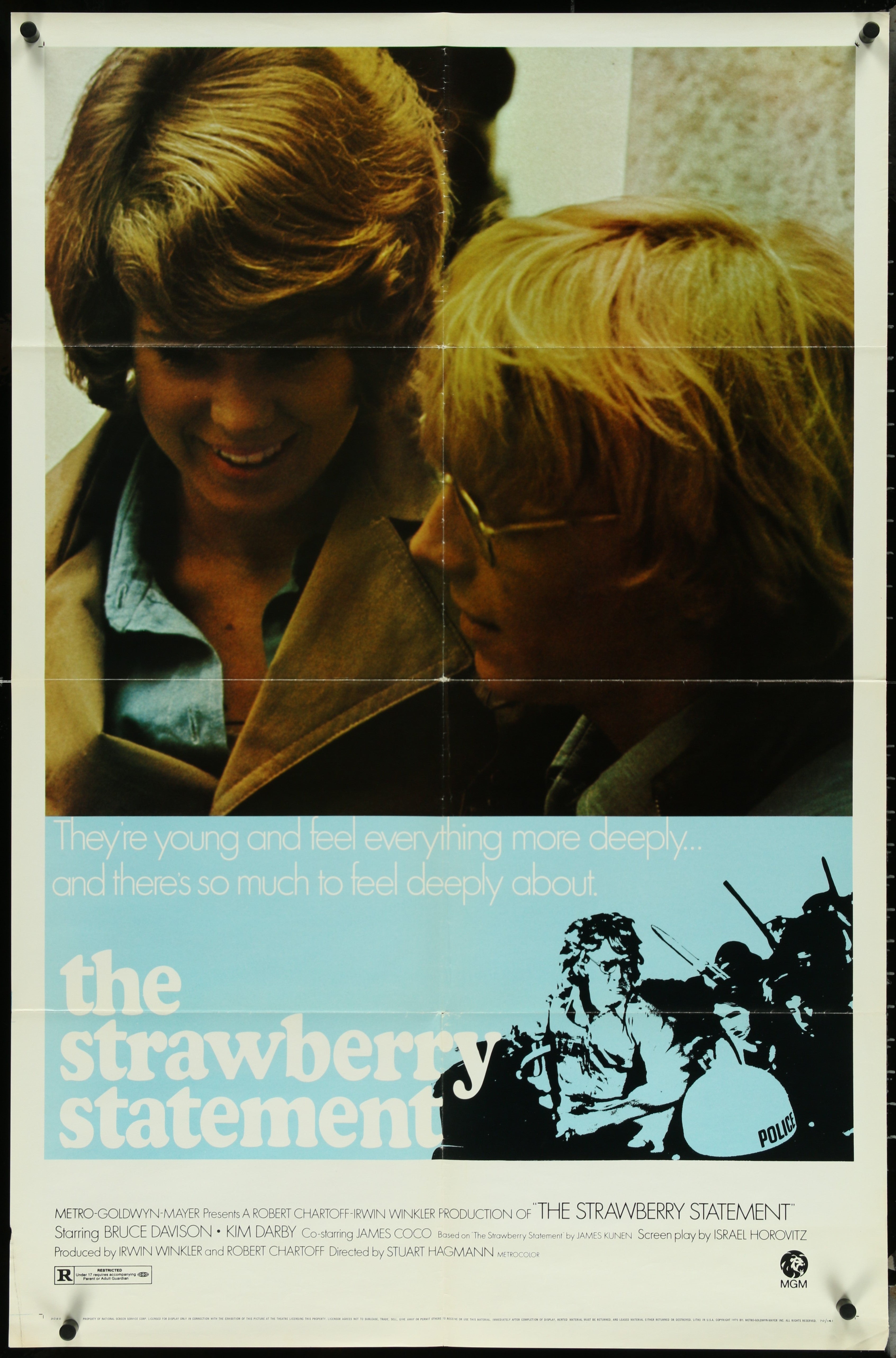 The Strawberry Statement (1970) Original US One Sheet Movie Poster ...