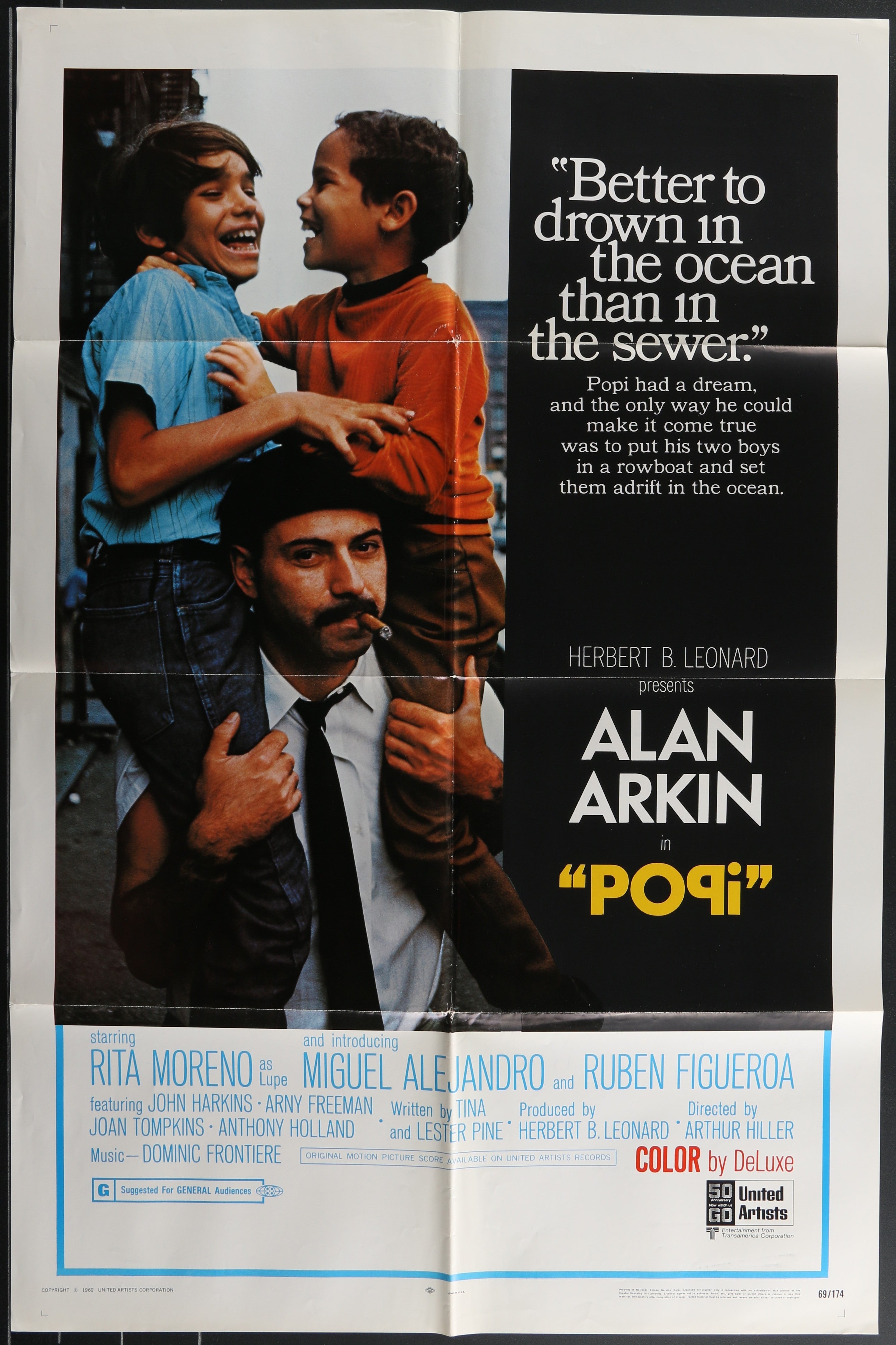 Popi (1969) Original US One Sheet Movie Poster – Steelbook Life