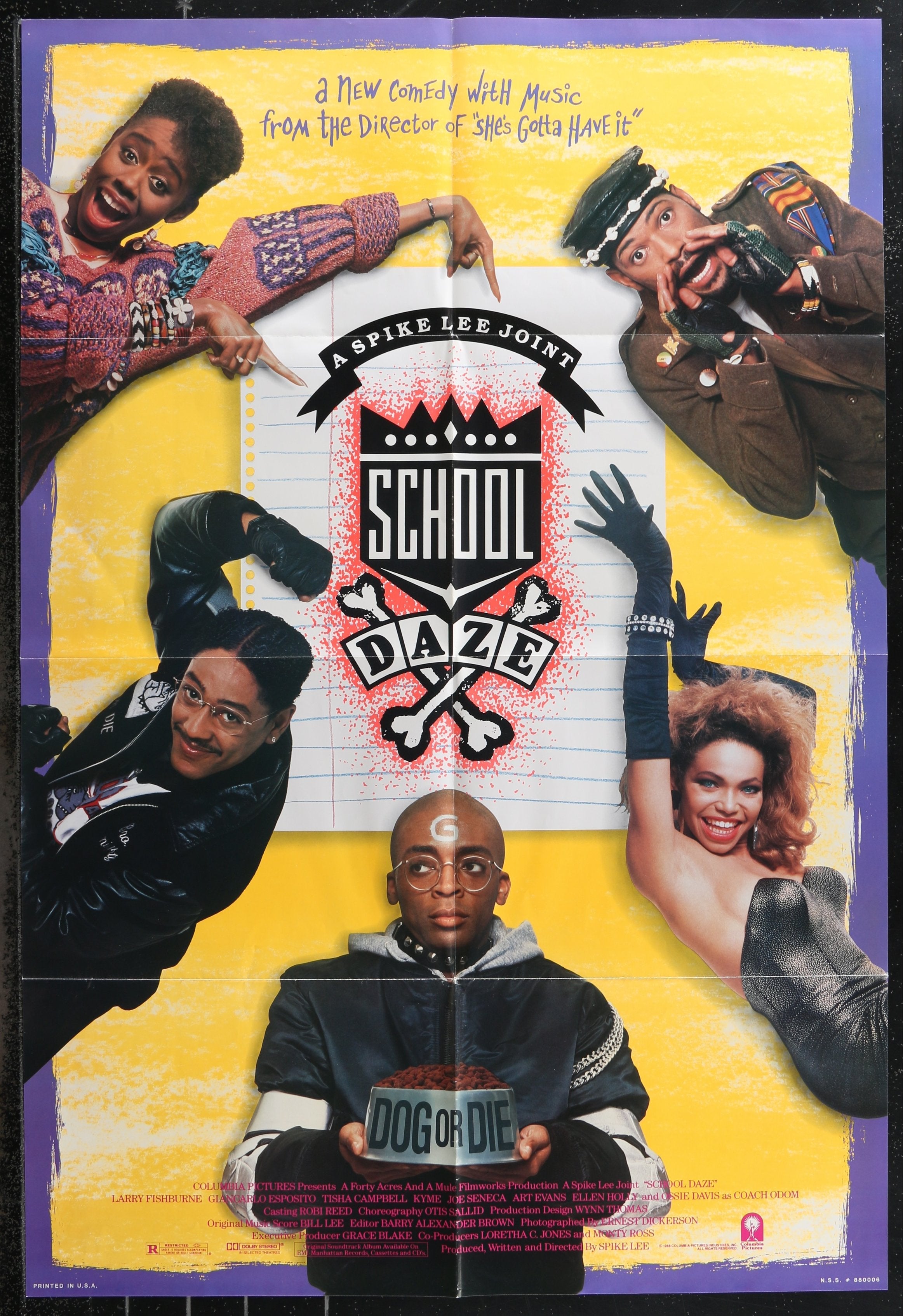 School Daze (1988) Original US One Sheet Movie Poster – Steelbook Life