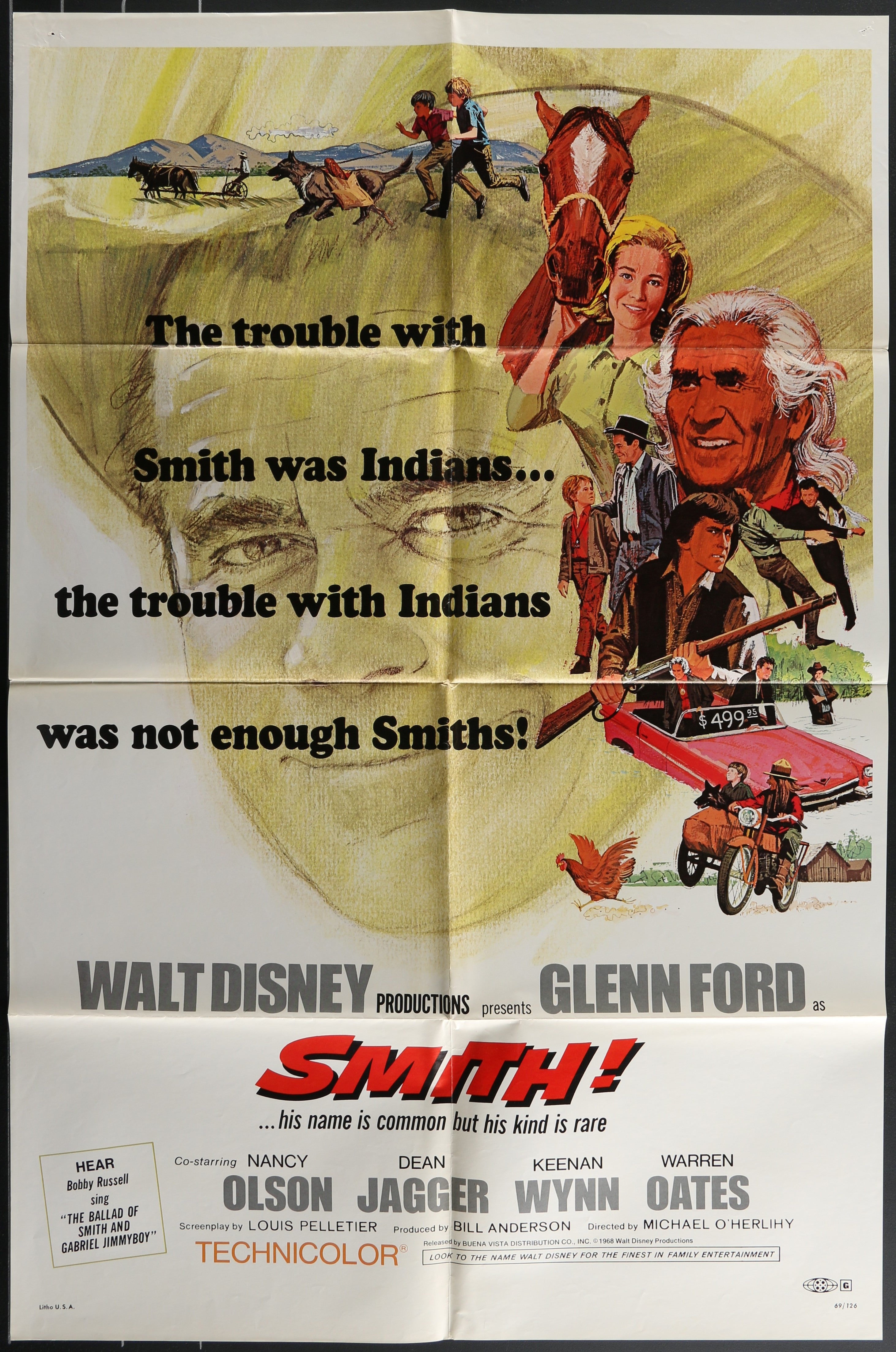 Smith! (1969) Original US One Sheet Movie Poster – Steelbook Life