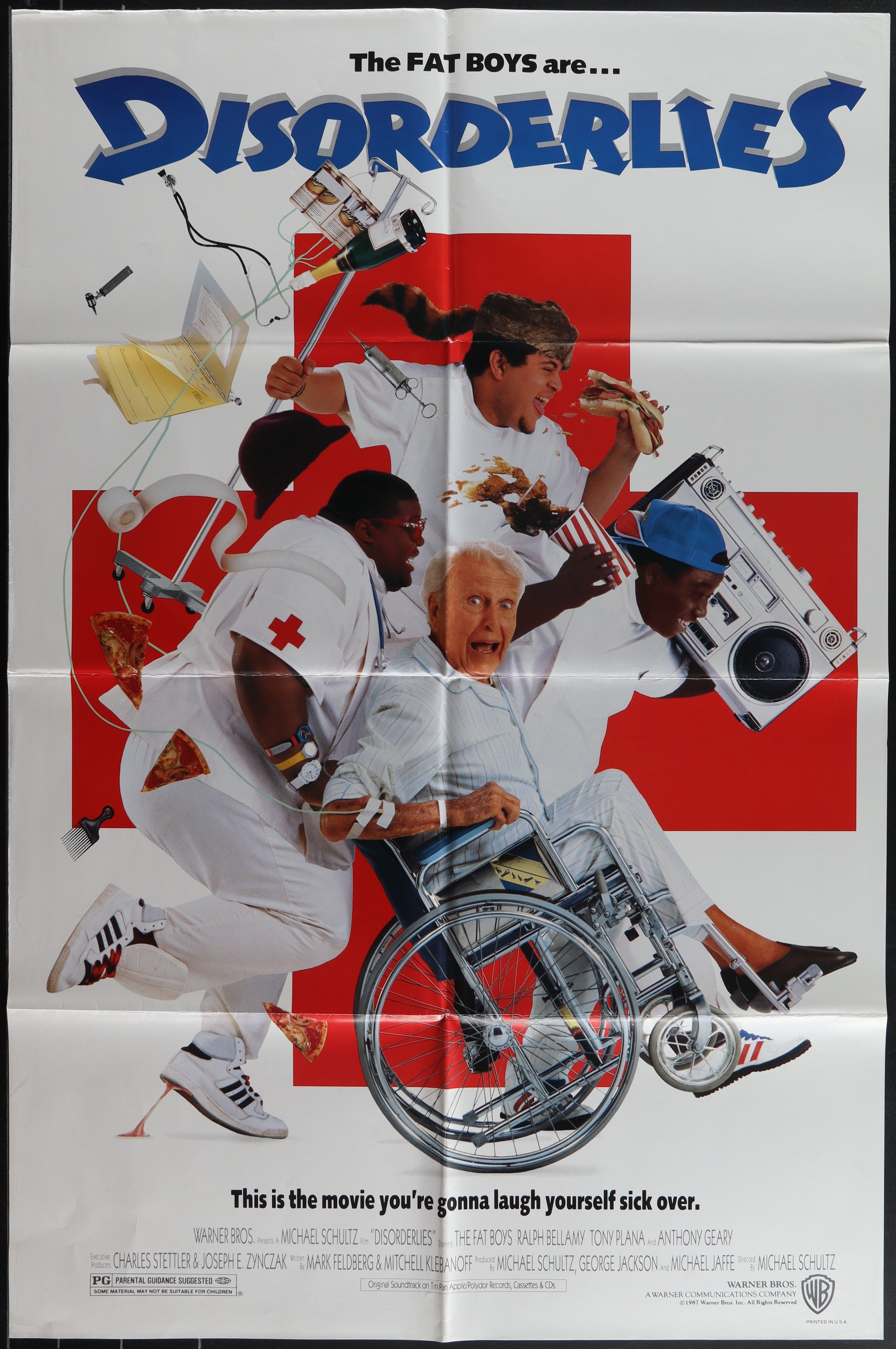 Disorderlies (1987) Original US One Sheet Movie Poster – Steelbook Life
