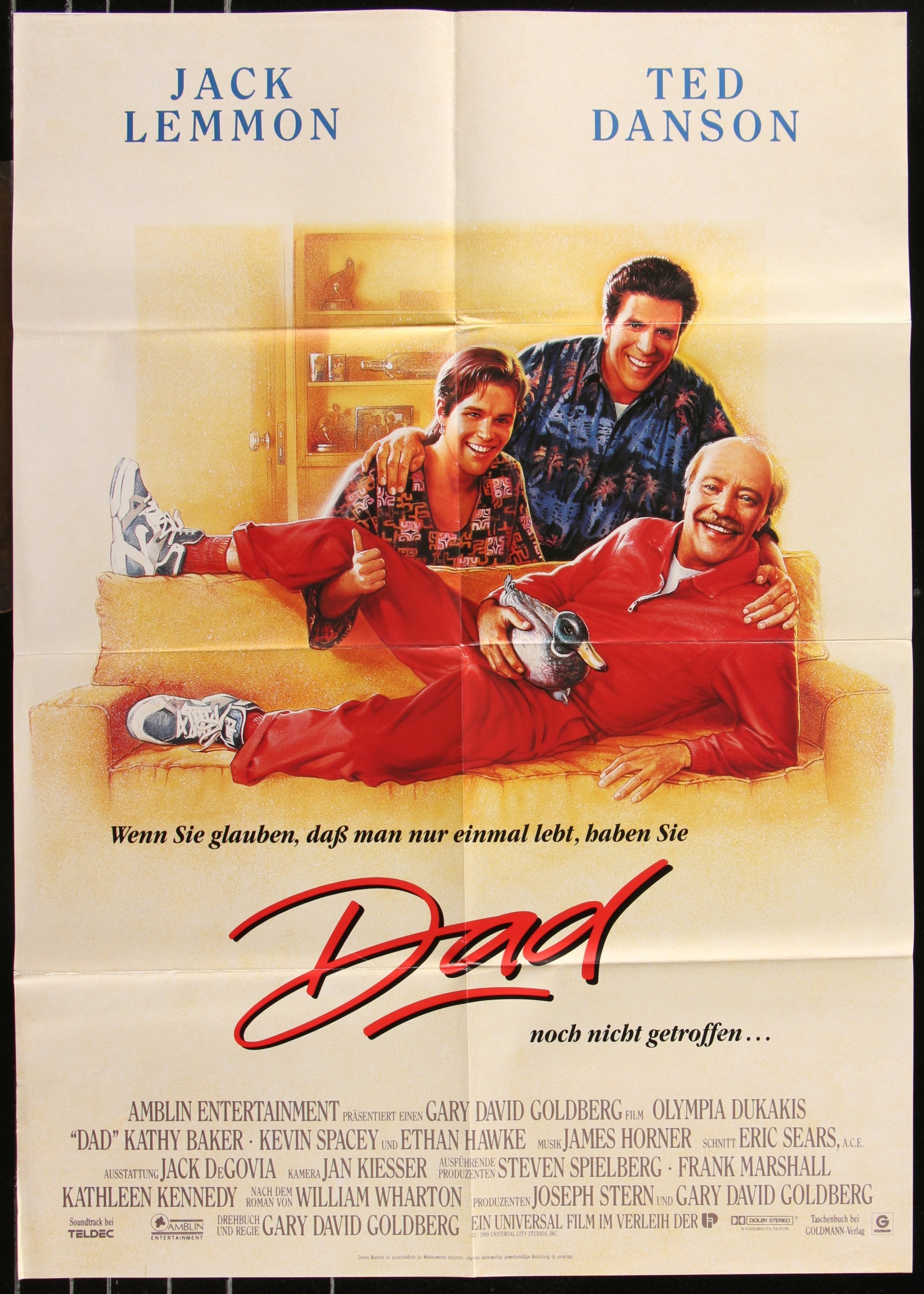 Dad (1989) Original German A1 Movie Poster – Steelbook Life