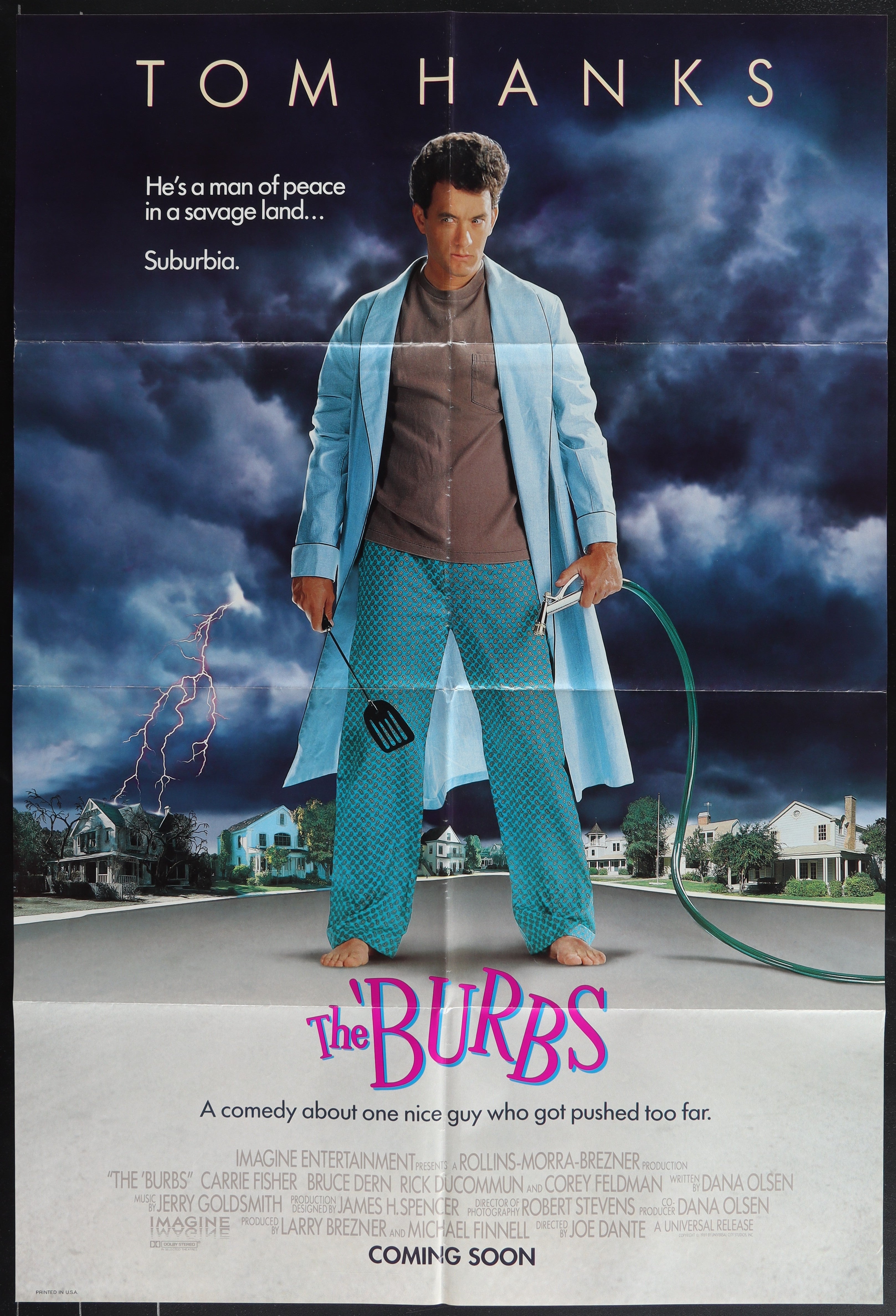 The 'Burbs (1989) Original US One Sheet Movie Poster – Steelbook Life