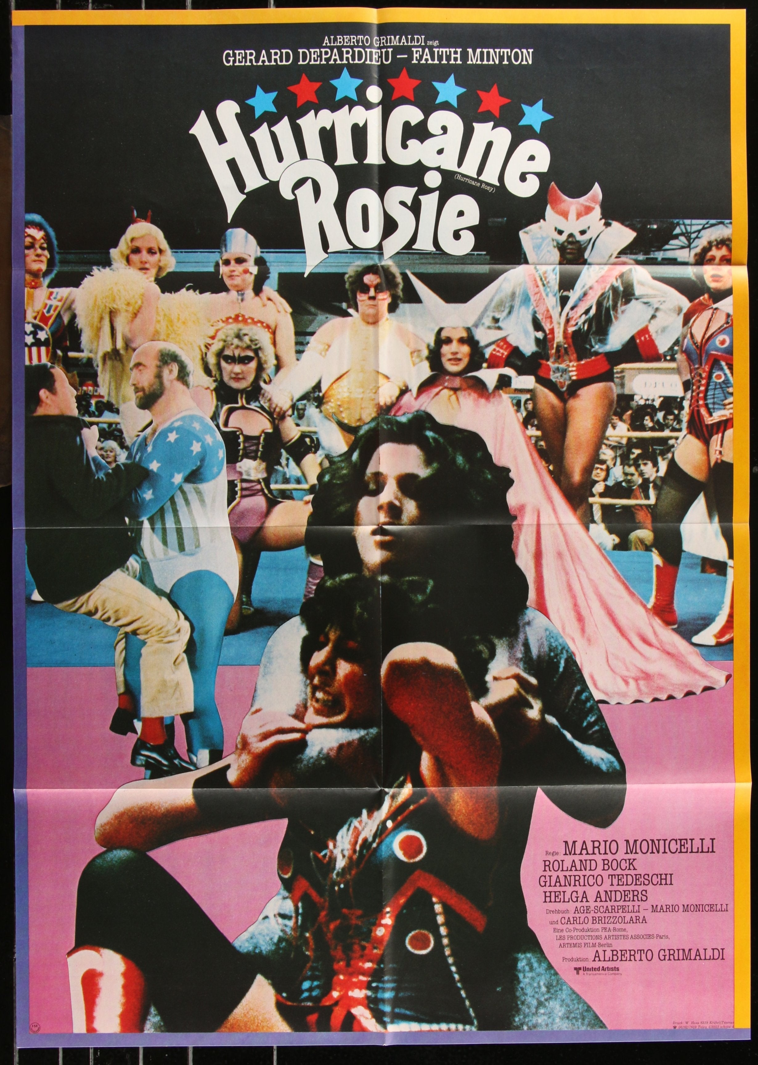 Hurricane Rosie (1980) Original German A1 Movie Poster – Steelbook Life