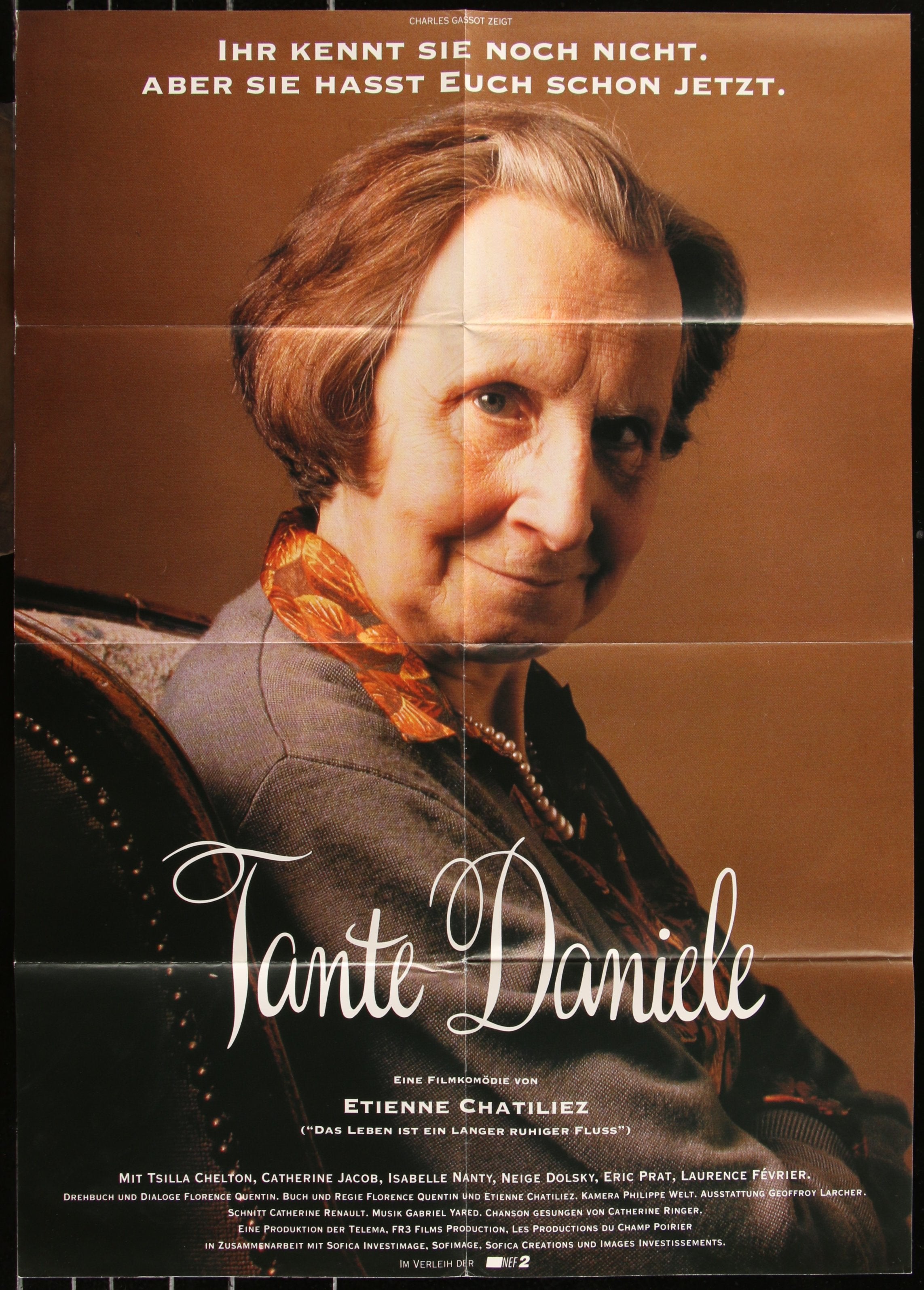 Tatie Danielle (1990) Original German A1 Movie Poster – Steelbook Life