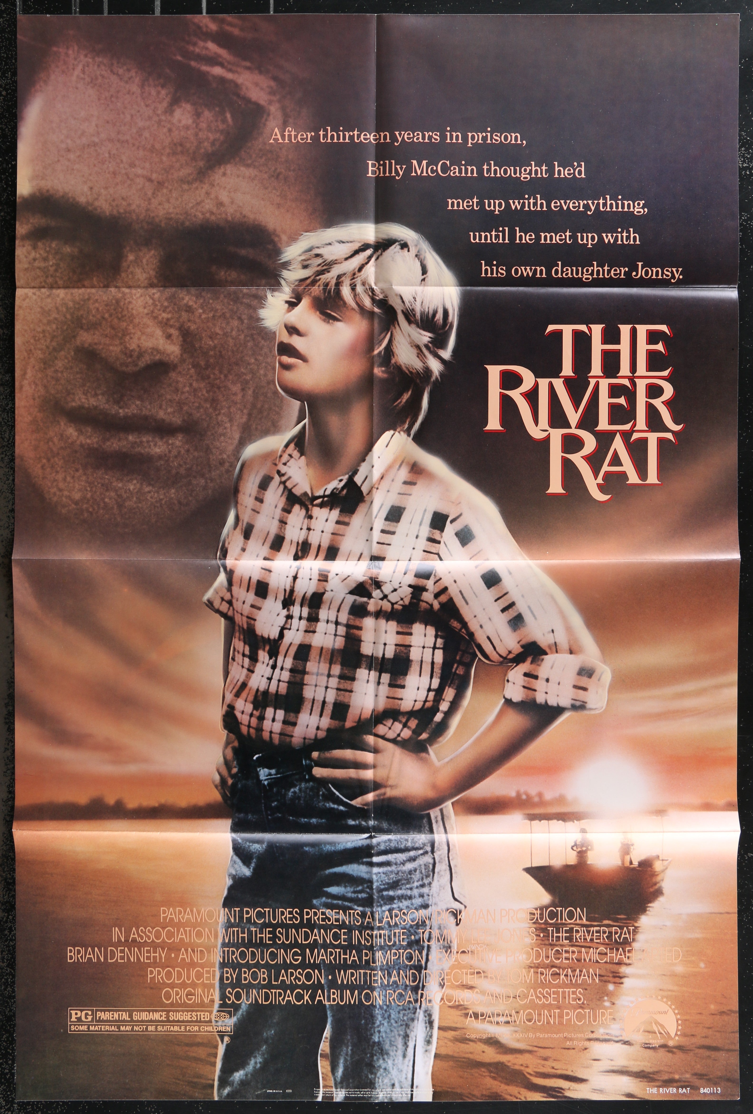 The River Rat (1984) Original US One Sheet Movie Poster – Steelbook Life
