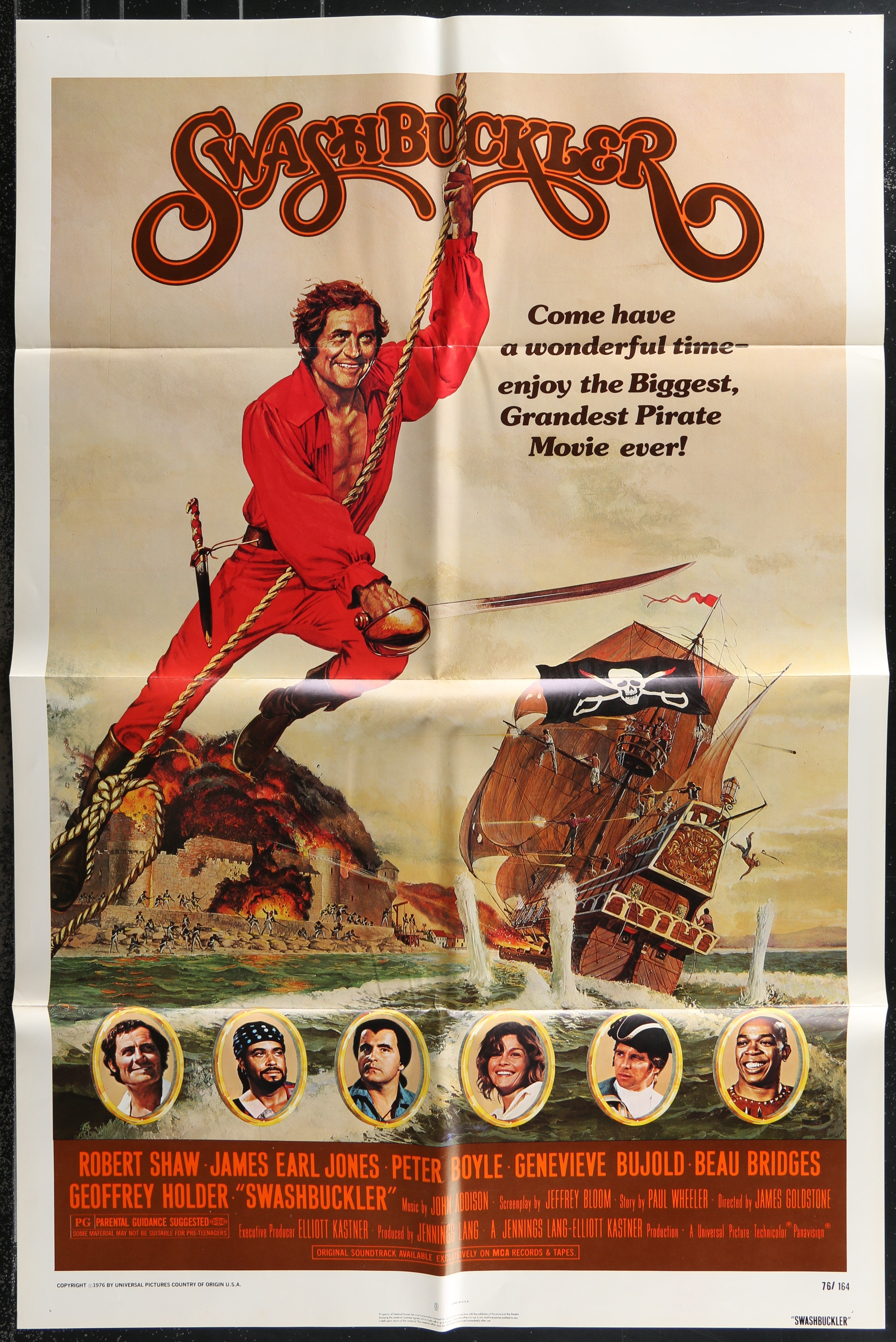 Swashbuckler (1976) Original US One Sheet Movie Poster – Steelbook Life