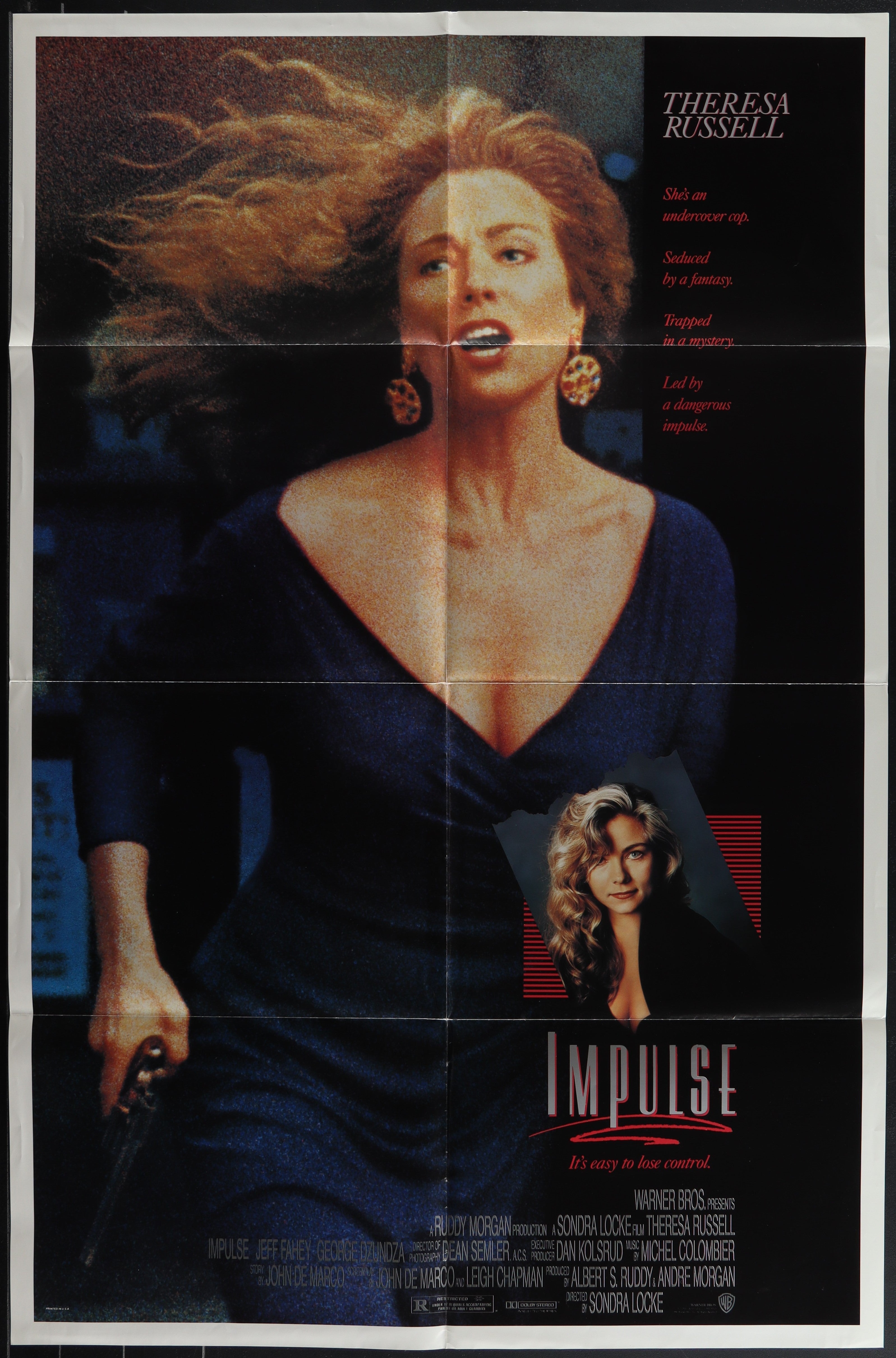 Impulse (1990) Original US One Sheet Movie Poster – Steelbook Life